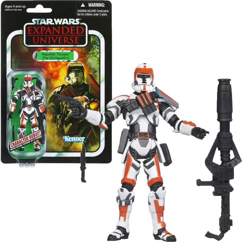 3.75inch Star Wars Expanded Universe Republic Trooper Action Figure ...
