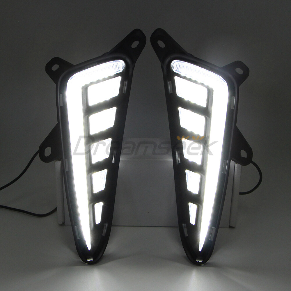 LED DRL Fog Light for Toyota C-HR CHR 2017 2018 2019 Daytime Running ...