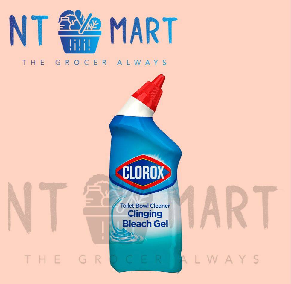 Clorox Toilet Bowl Cleaner Clinging Bleach Gel 709ml | Lazada