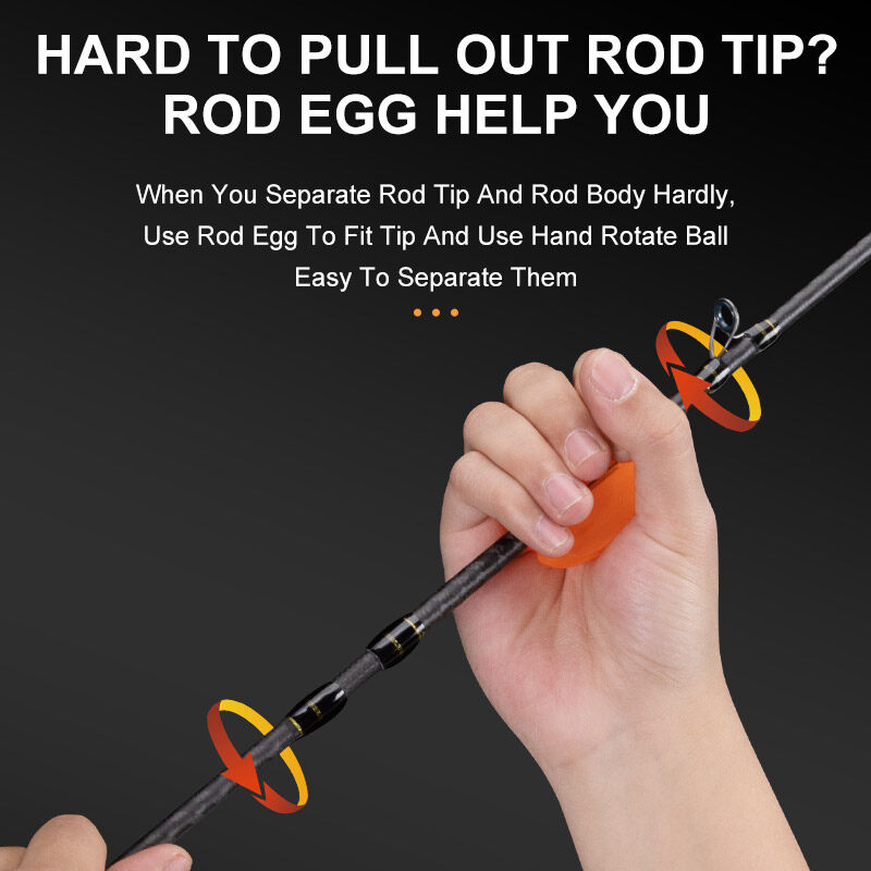 Kingdom Non-Slip Silicone Protective Rod Rod Plug Set High Elastic ...