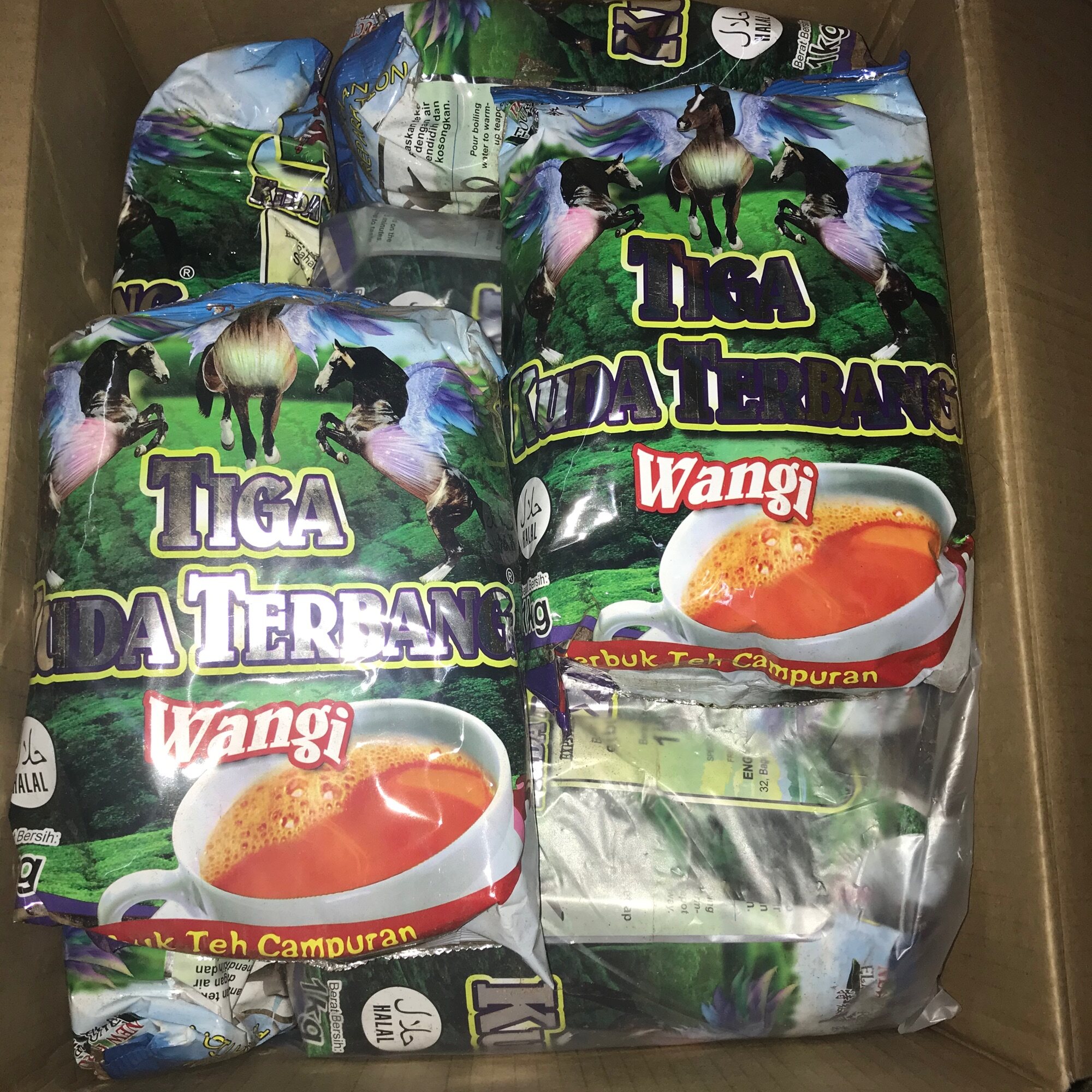 Teh Cap Tiga Kuda Terbang Wangi dan Terbaik !!! | Lazada