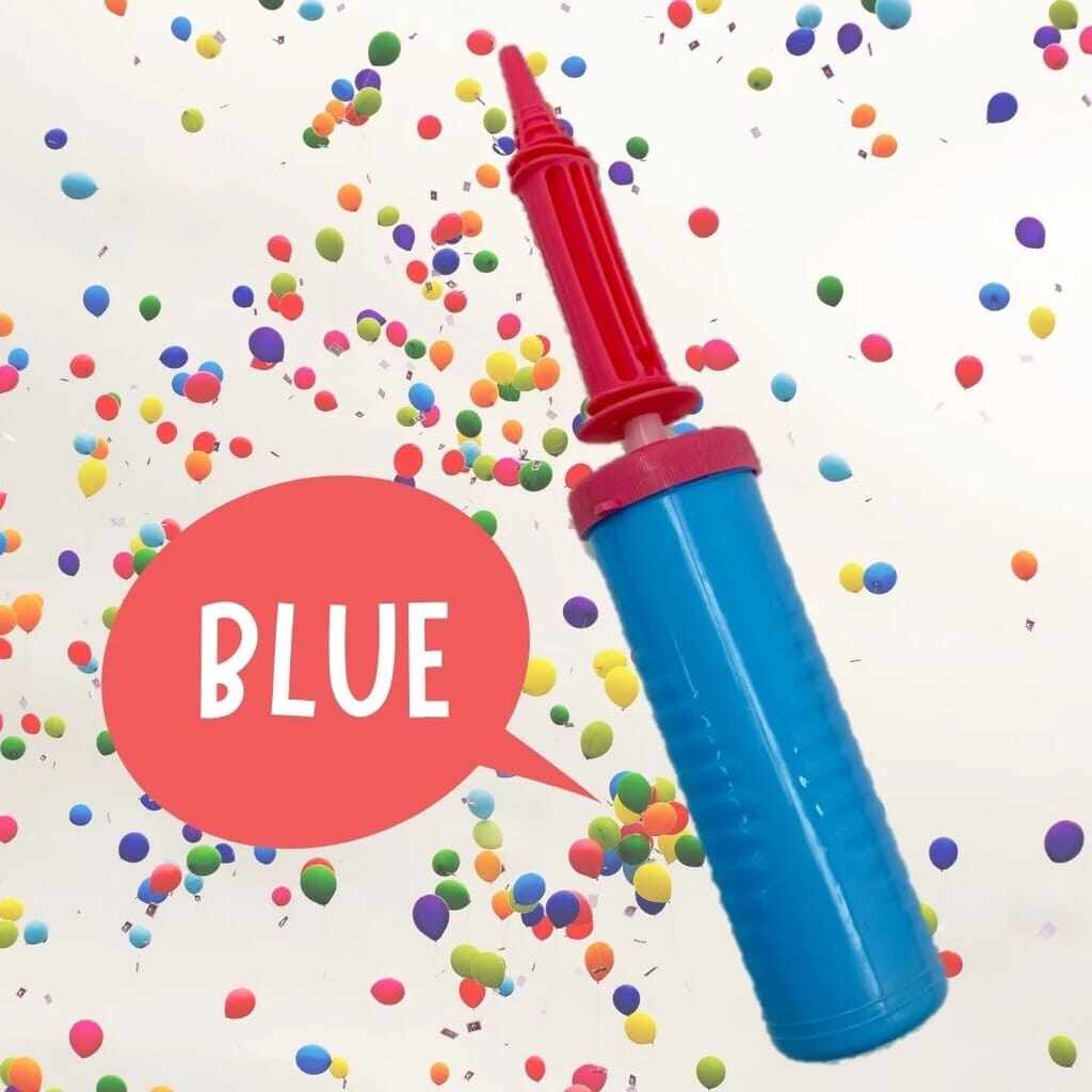 Balloon Hand Air Pump 2 Way Pump / Leg Pump Pastel Colour Pool Pump ...