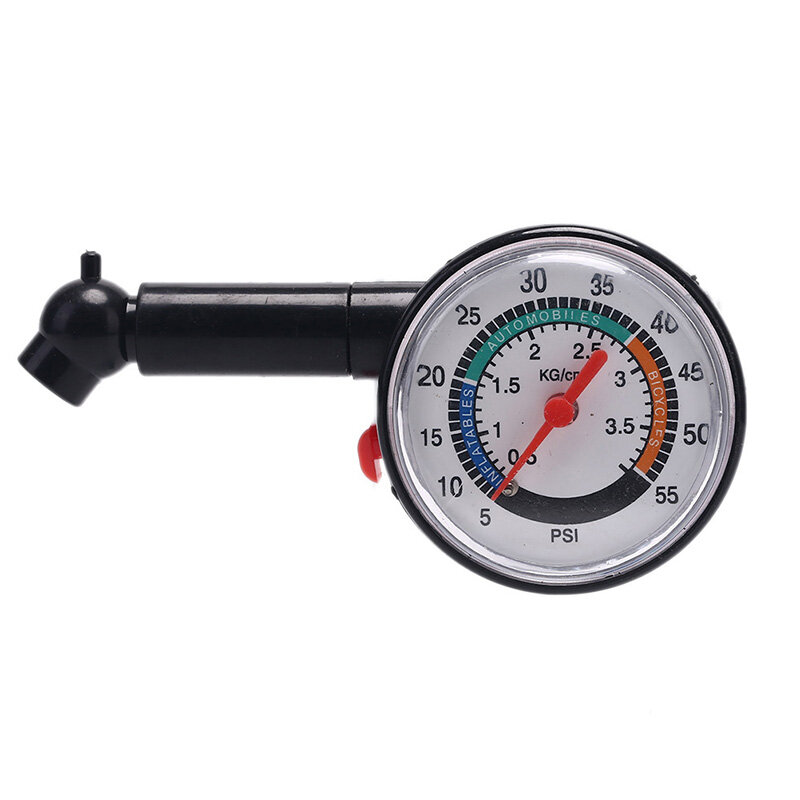 Shine Car Motorcycle 0-50 psi Dial Wheel Tire Tyre Gauge Meter Pressure ...