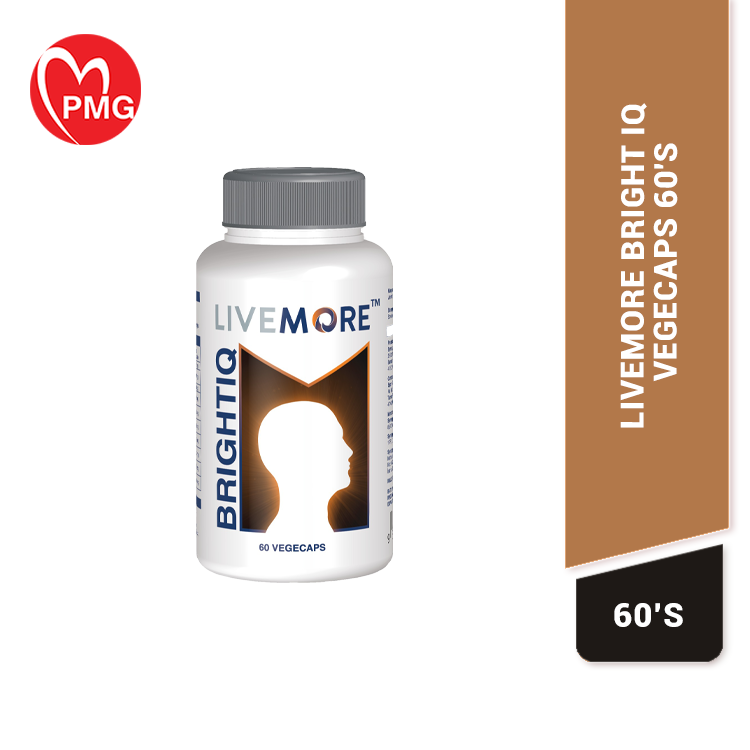 [LIVEMORE] Bright IQ Vegecaps 60's - Exploring the Marvels of Your Mind ...