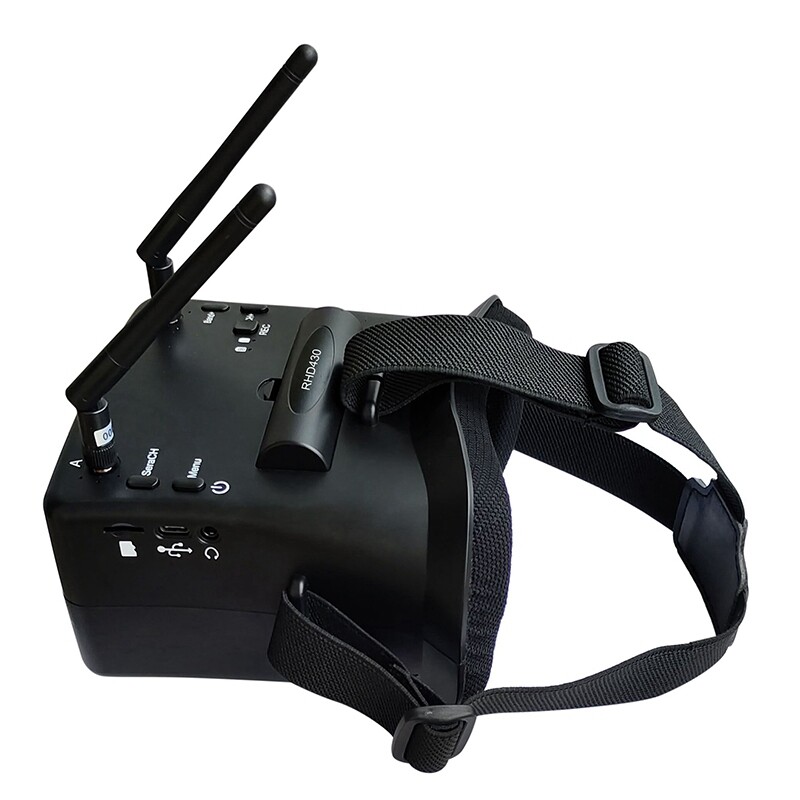 5.8Ghz Mini FPV Goggles 4.3 Inch 40CH FPV Video Headset Glasses 800X480 ...
