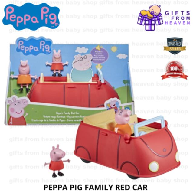 PEPPA PIG FAMILY RED CAR | Lazada