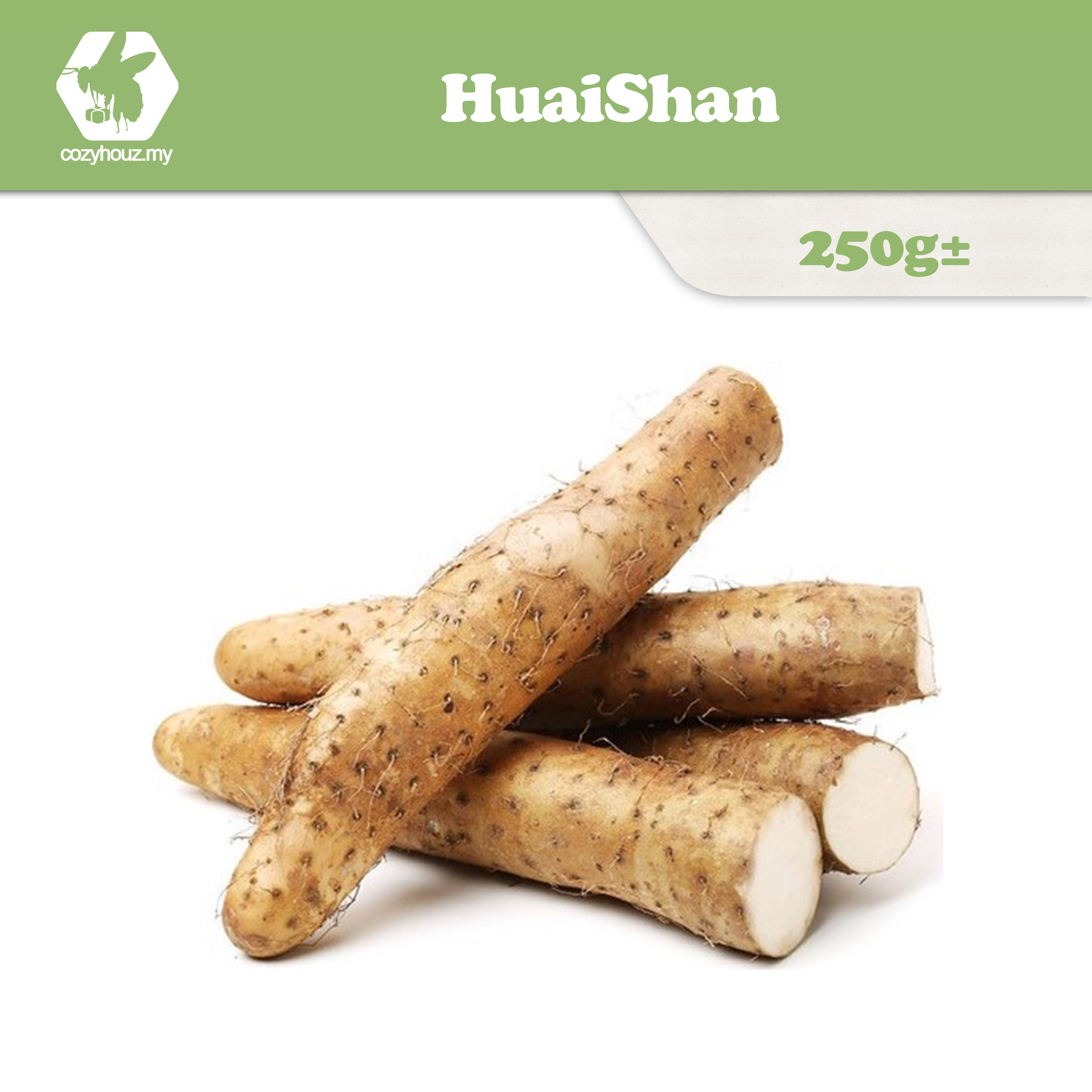 [BTW & PNG AREA ONLY] HuaiShan / Chinese Yam 250G± | Lazada