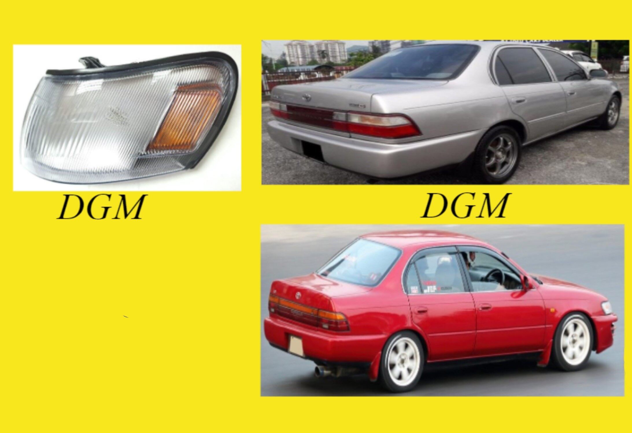 TOYOTA COROLLA SEG AE101 EE100 1992-1995y Angle Corner Signal Lamp Left ...