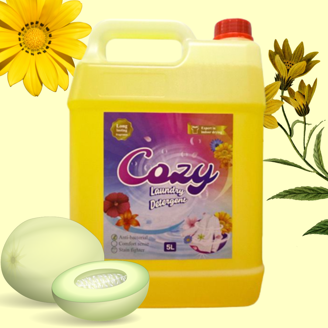 Cozy Sabun Dobi (Wangi + Pelembut + Antibaktiria) 5kg Liquid Detergent ...