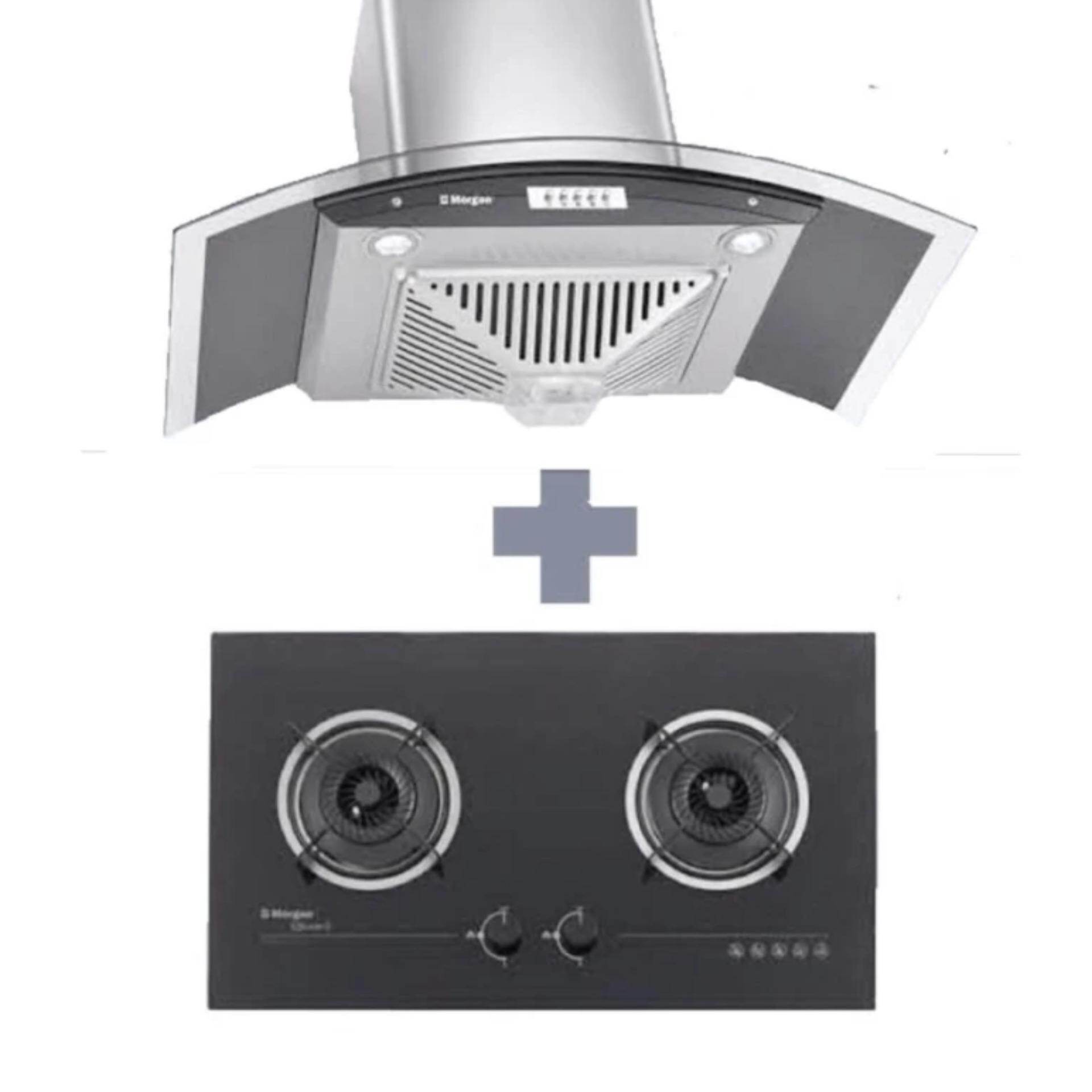Morgan Designer Cooker Hood MDH-920OC + Built In Cooker Hob MBH ...