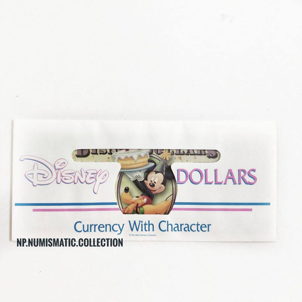 [ BANKNOTE ] ONE DISNEY DOLLAR BY WALT DISNEY WORLD SERIES 2009(WITH ...
