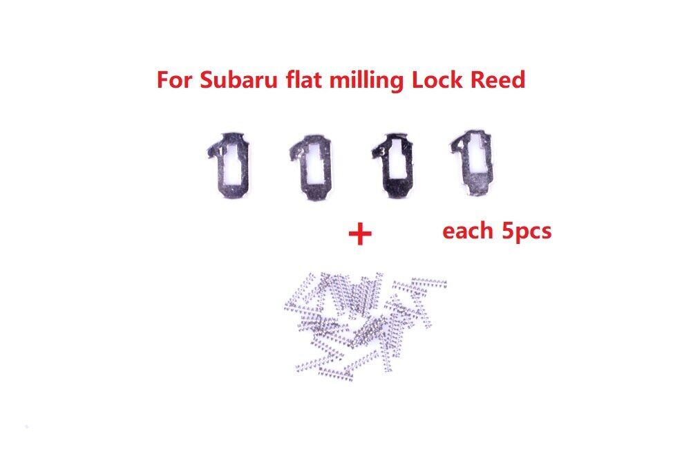 20pcs Car Lock Reed For Subaru Flat Milling Double Auto Lock Spring Car ...