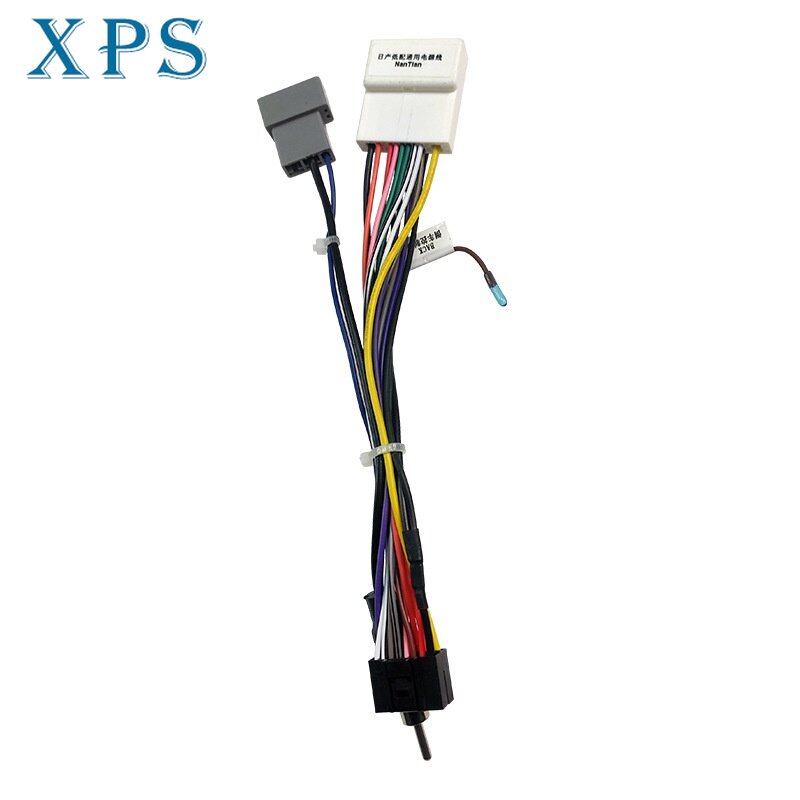 XPS Car Radio Connector Adapter of Nissan Qashqai X-Trail Pathfinder ...