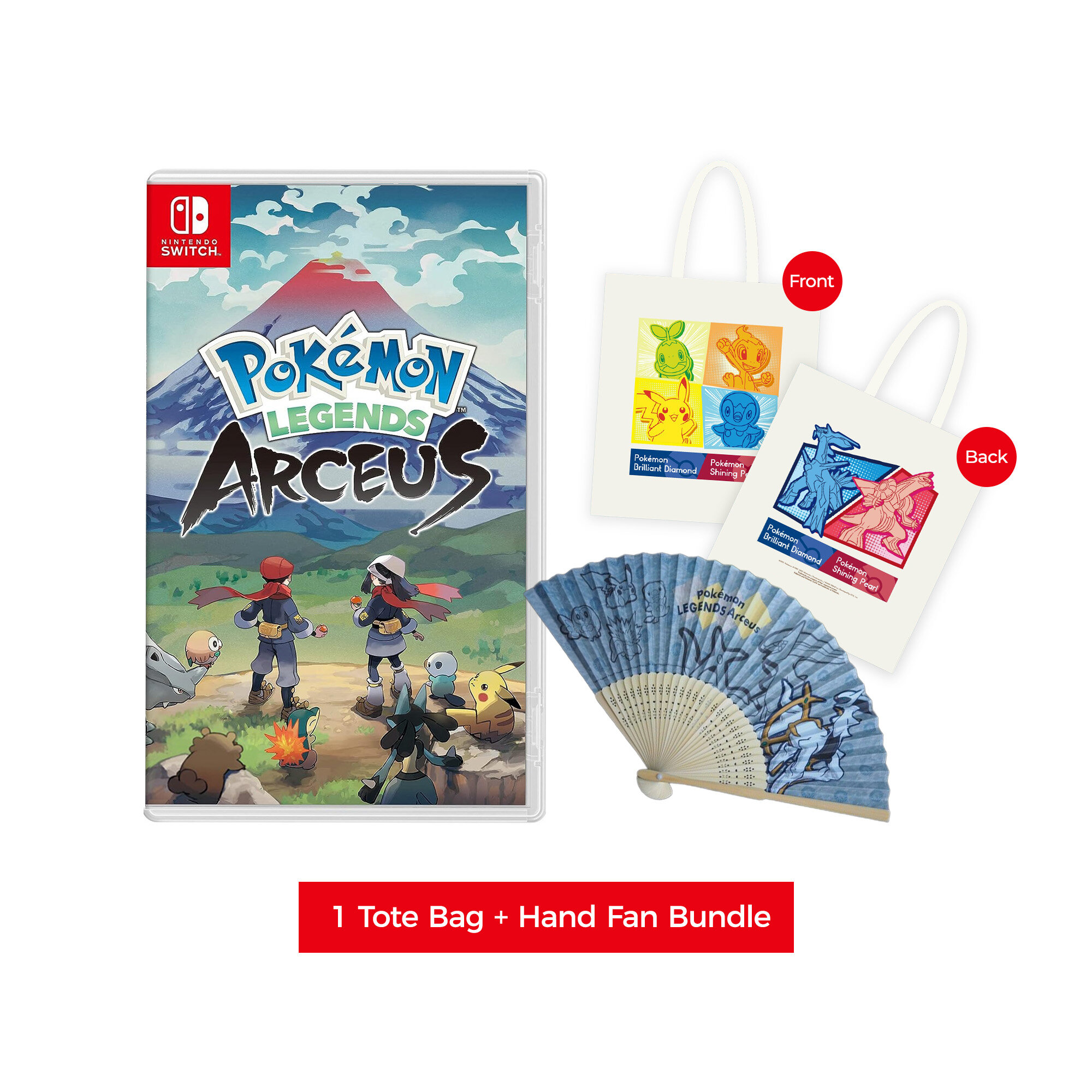 Nintendo Switch Pokemon Legends Arceus (English Chinese Multilingual ...