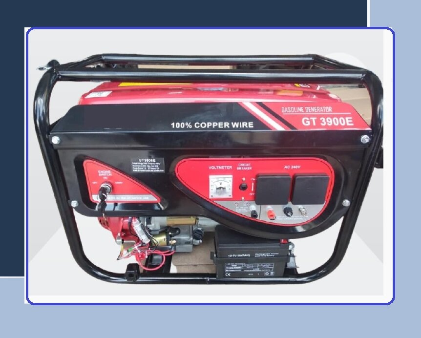 GASOLINE GENERATOR GT-3900E 7HP (ELECTRIC START) | Lazada