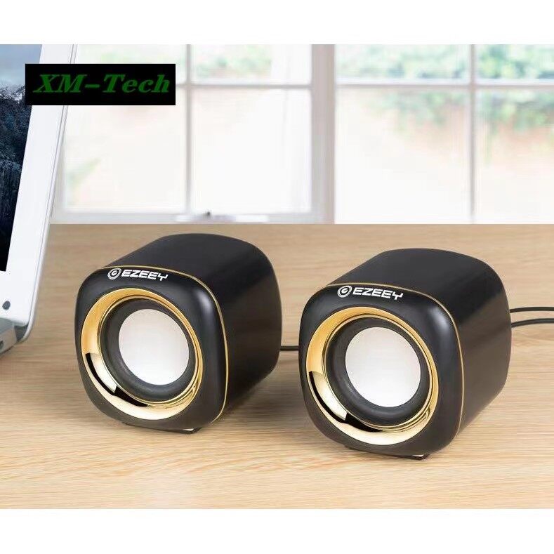 EZEEY Mini Computer Speakers Stereo USB Wired Powered for ...