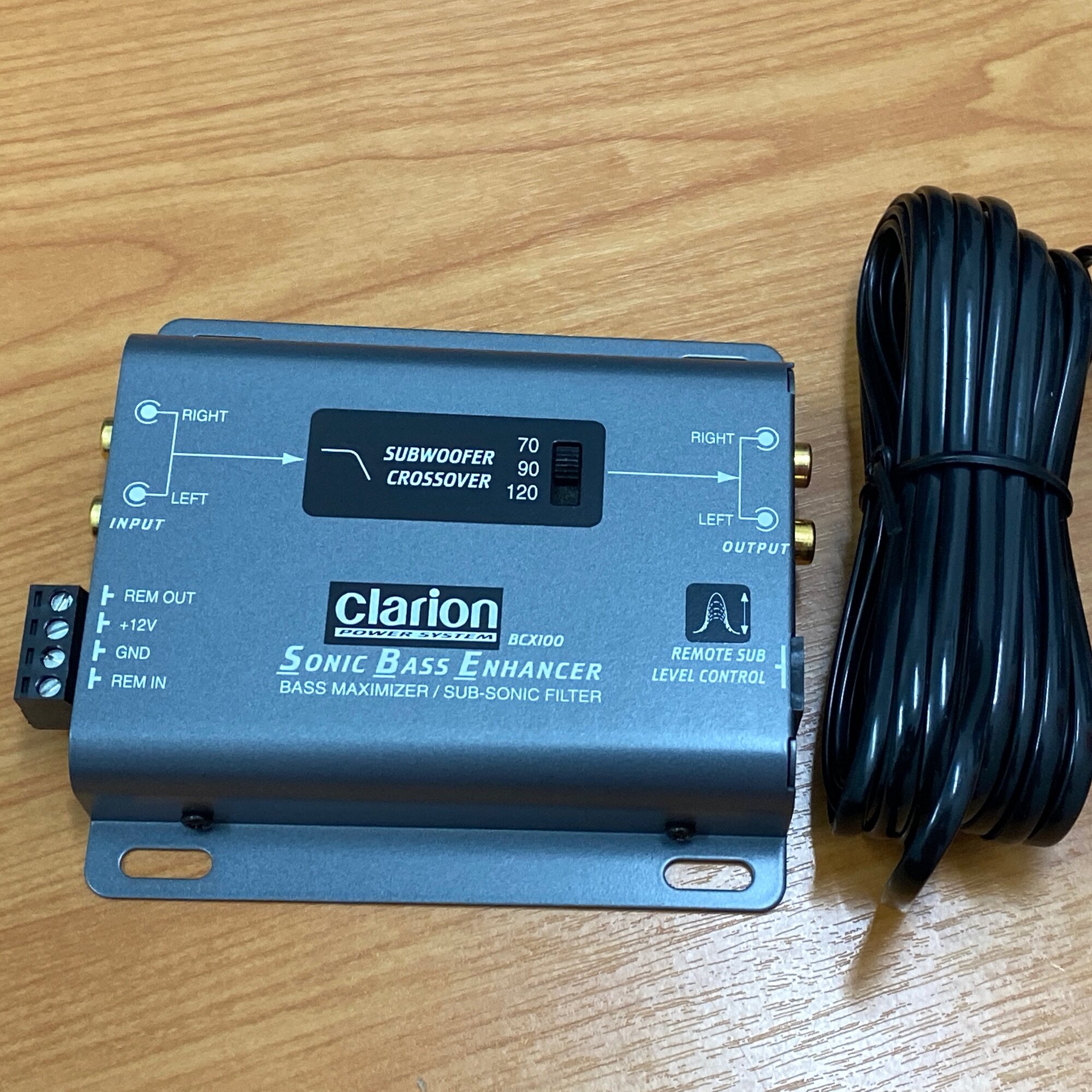 Clarion sonic bass enhancer | Lazada