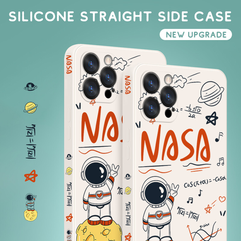Hontinga Casing Case For Xiaomi Poco M3 Case NASA Astronaut Moon Design ...