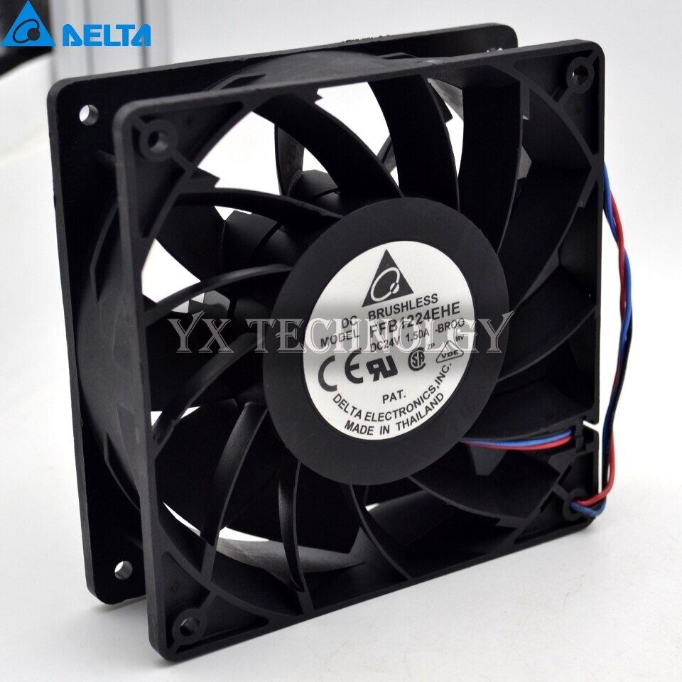 New 12038 12CM 120Mm 24V 1.50A PWM Cooling Fan Speed Control FFB1224EHE ...