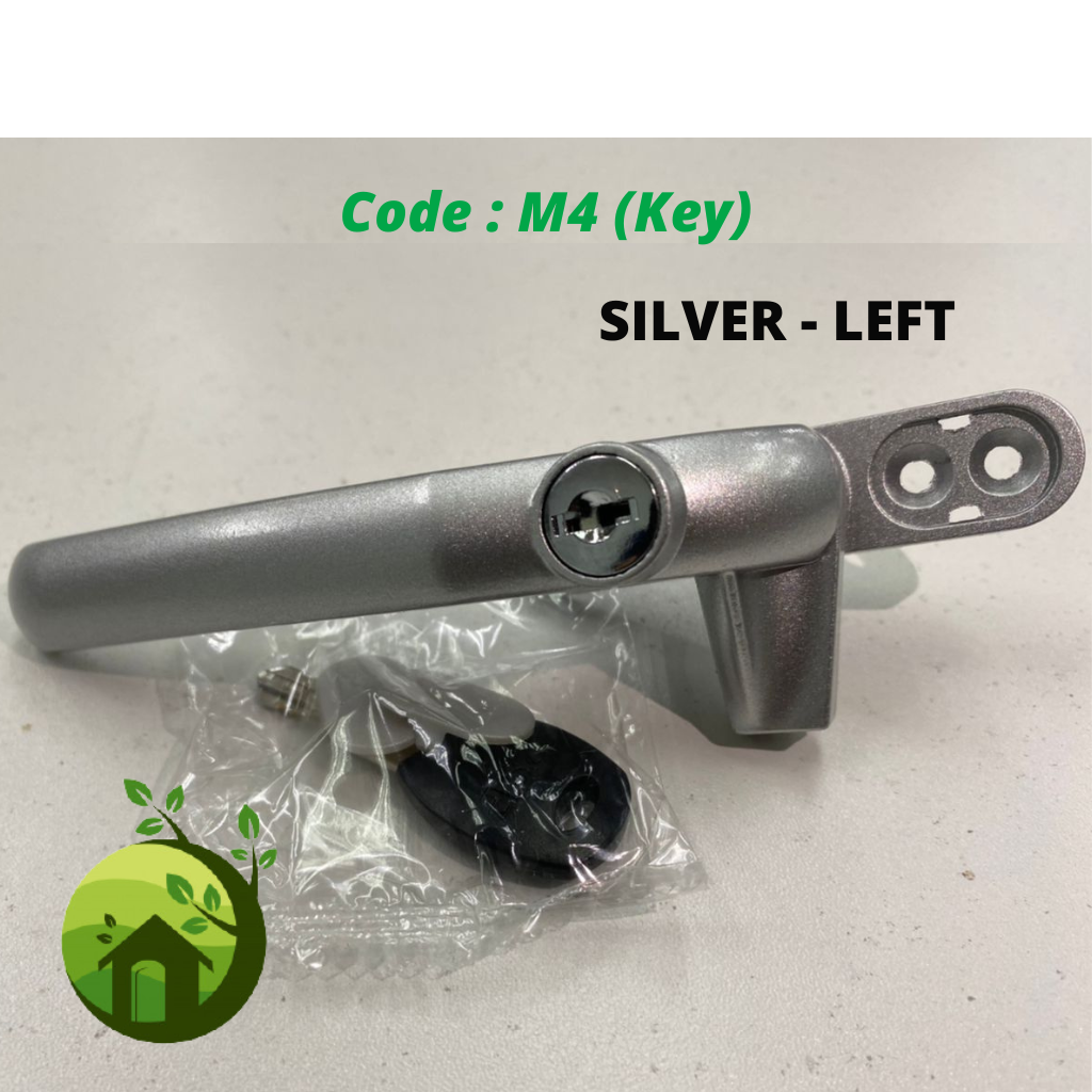CW-M4 KEY Casement Window Handle with Key CW M4 Handle Pemegang Cermin ...