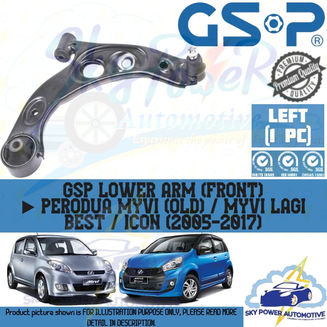 PERODUA MYVI OLD / MYVI LAGI BEST / ICON (2005-2017) GSP LOWER ARM ...