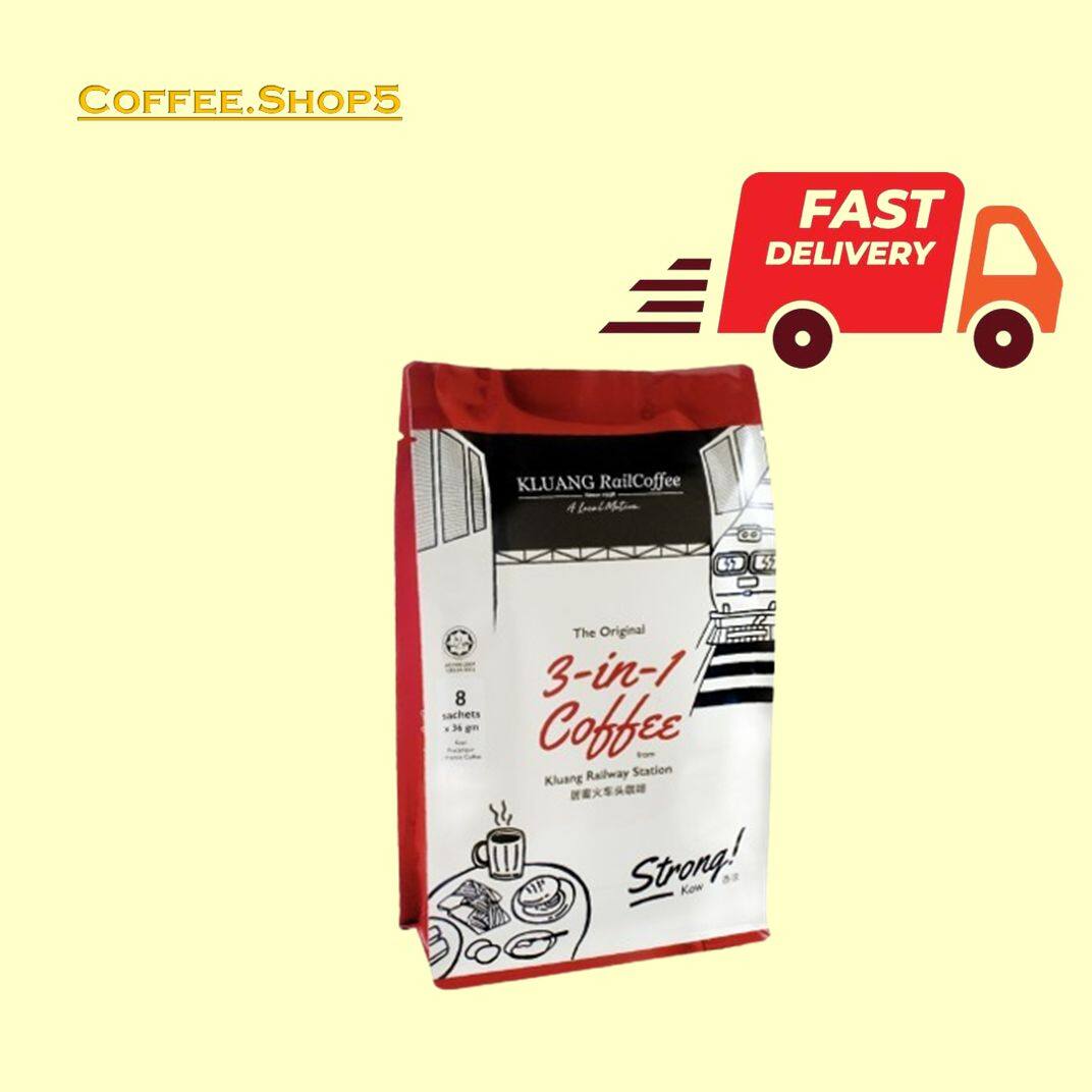 Original Kluang Rail Coffee 3-in-1 Strong Coffee | Lazada