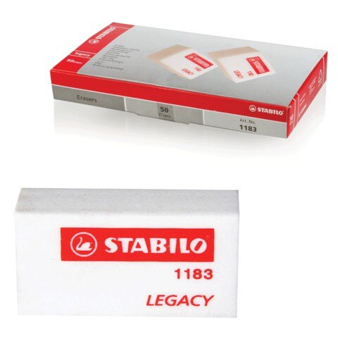 Stabilo Eraser 1183 1183C Legacy Eraser Rubber Pemadam Getah | Lazada
