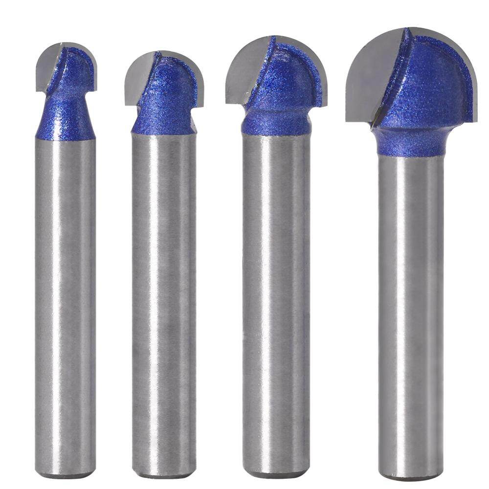 1PC 1/4 6.35MM Shank Milling Cutter ไม้แกะสลักจมูก Router Bits Mill ...