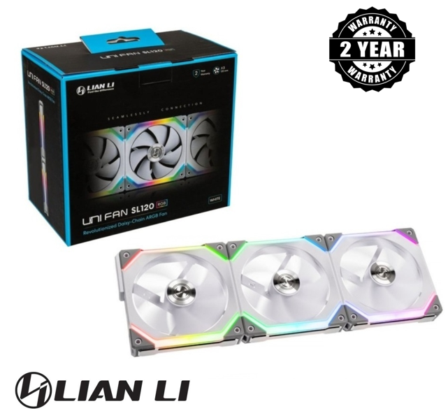 Lian Li Uni Fan AL 120 V2 ARGB 120mm Triple Pack Branco, 05/14/2024