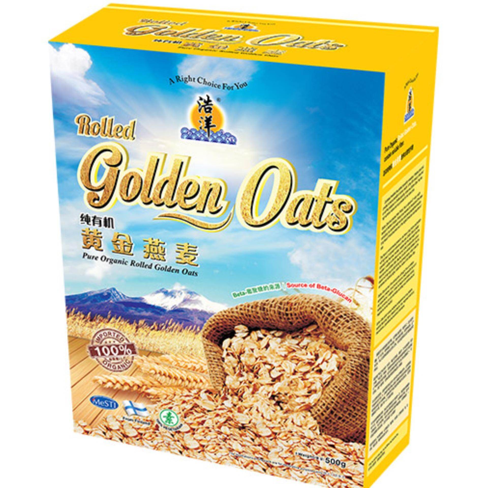 Pure Organic Rolled Golden Oats | Lazada