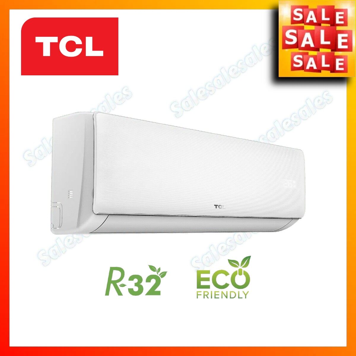 TCL 1HP / 1.5HP / 2HP NON-IVT R32 Aircond (XAB1 NEW ELITE SERIES) Air ...