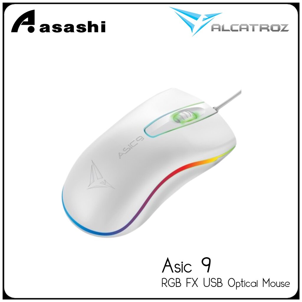 Alcatroz Asic 9 RGB FX USB Optical Mouse | Lazada