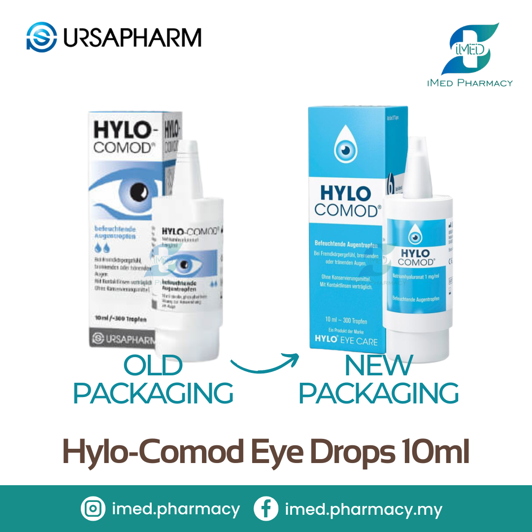 Hylo-Comod Eye Drops 10ml | Lazada