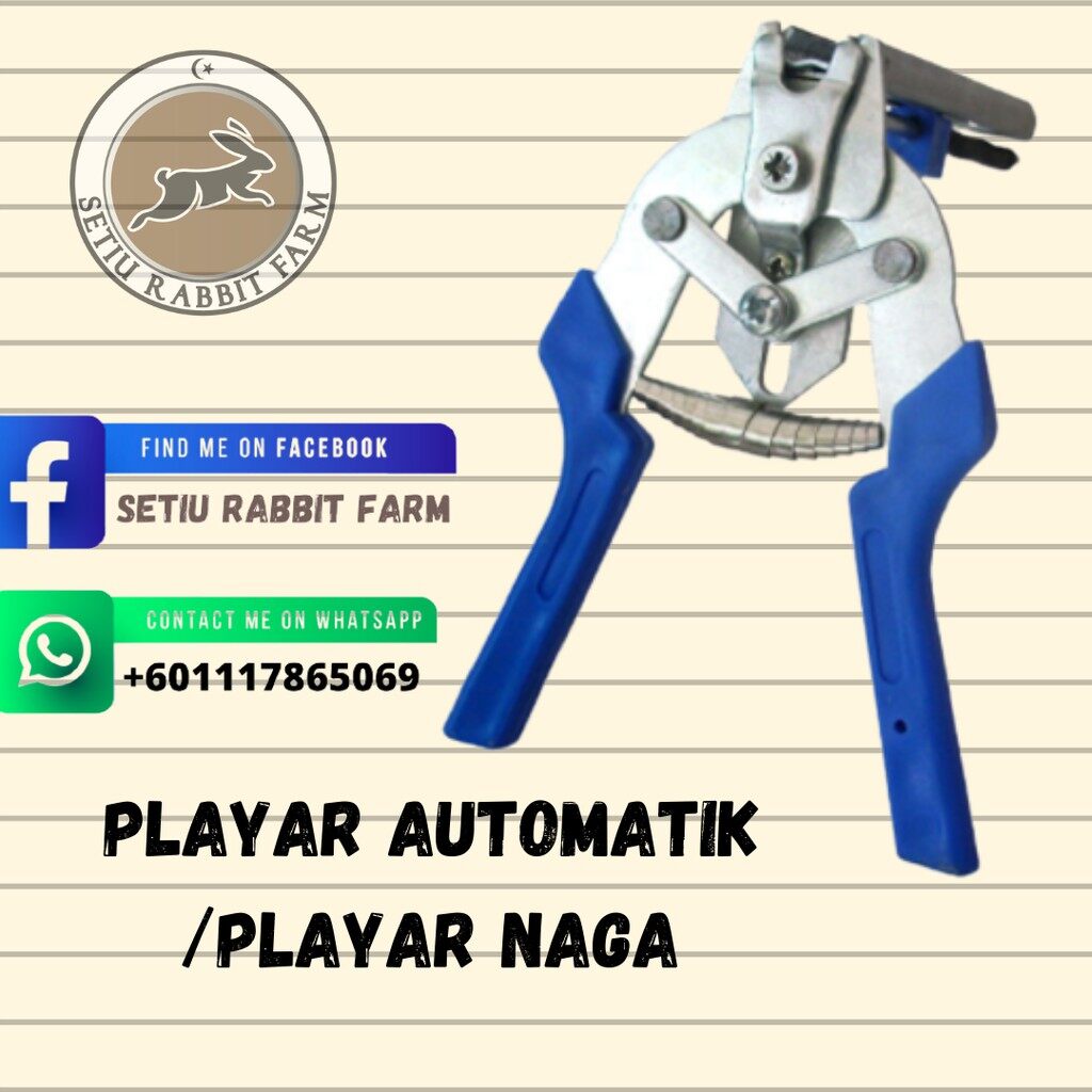 Playar M-clip jenis B/Playar Sangkar arnab/Playar Naga | Lazada