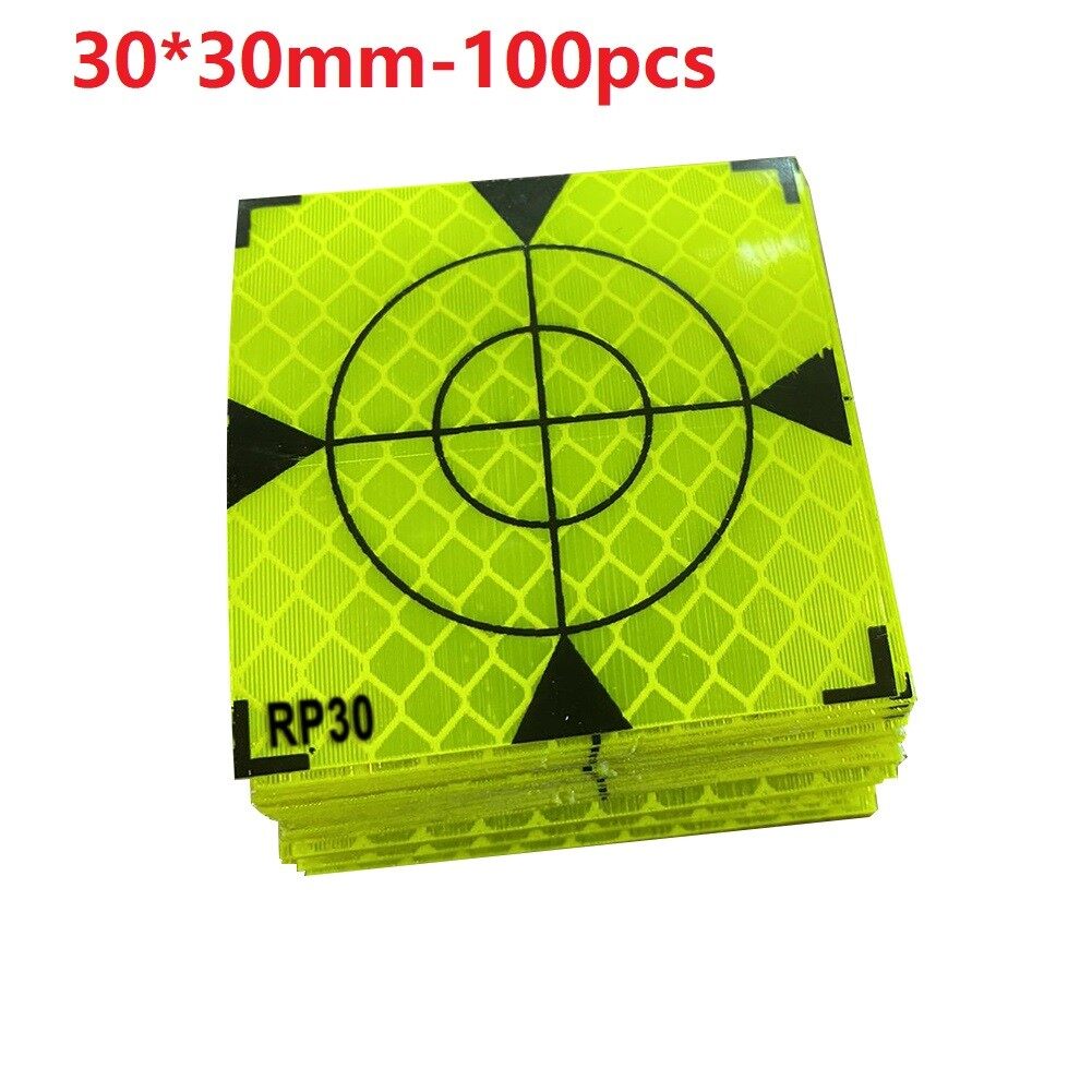 Target Total Station Reflector วัดตำแหน่งด่วนสีเหลือง100Pcs - Tool Nest ...