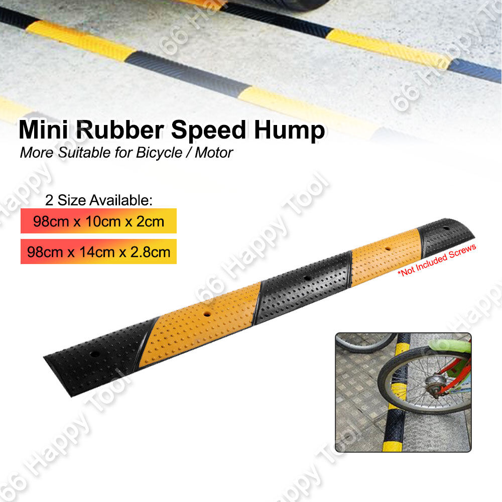 98CM Rubber Speed Hump Speed Bump Flexible Not Easy Break High Quality ...