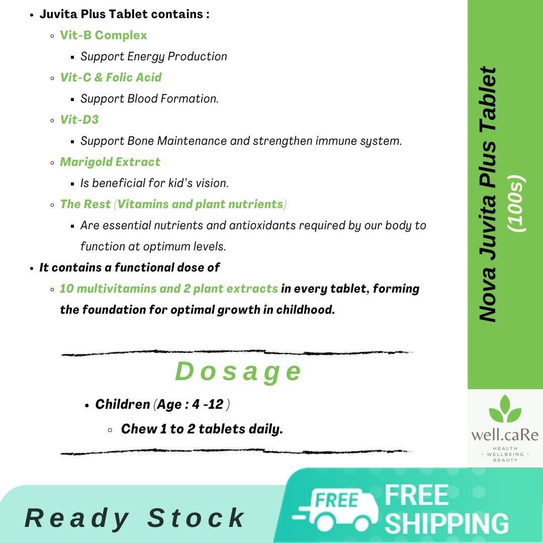 [Wellcare] NOVA Juvita Plus Lifefit Gold Multivitamin Mineral Plant ...