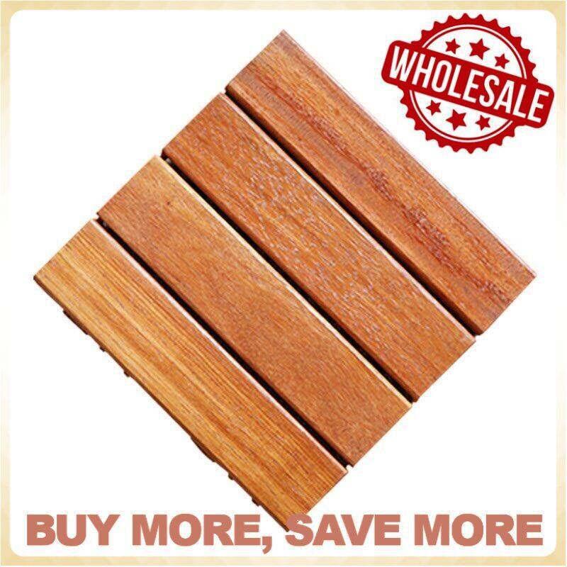 [Ready Stock]Floor decking - Meranti Wooden Floor, Timber Floor, Solid ...