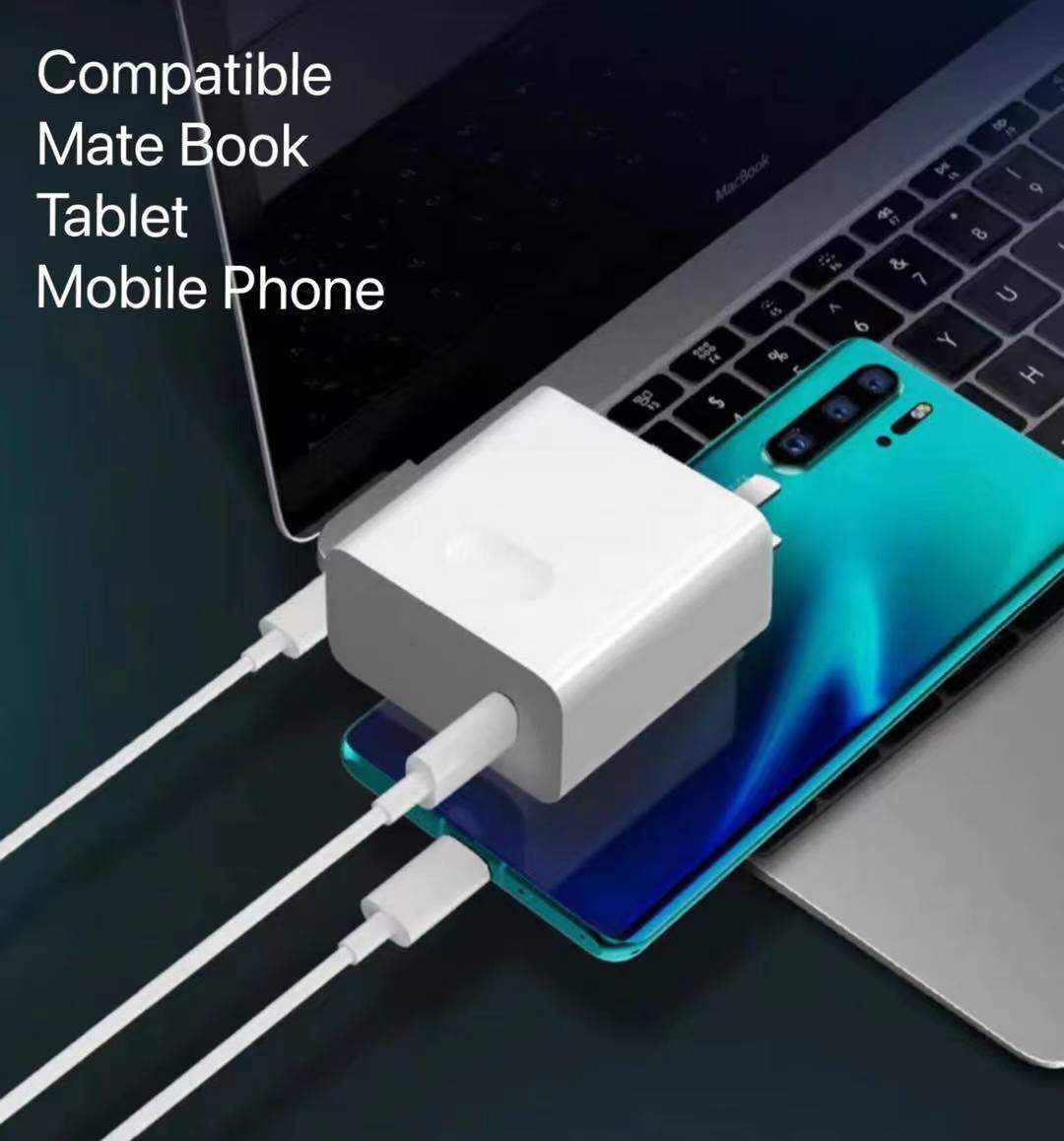 Original Huawei 65W PD Charger สาย USB Type-C USB C Power Adapter Super ...