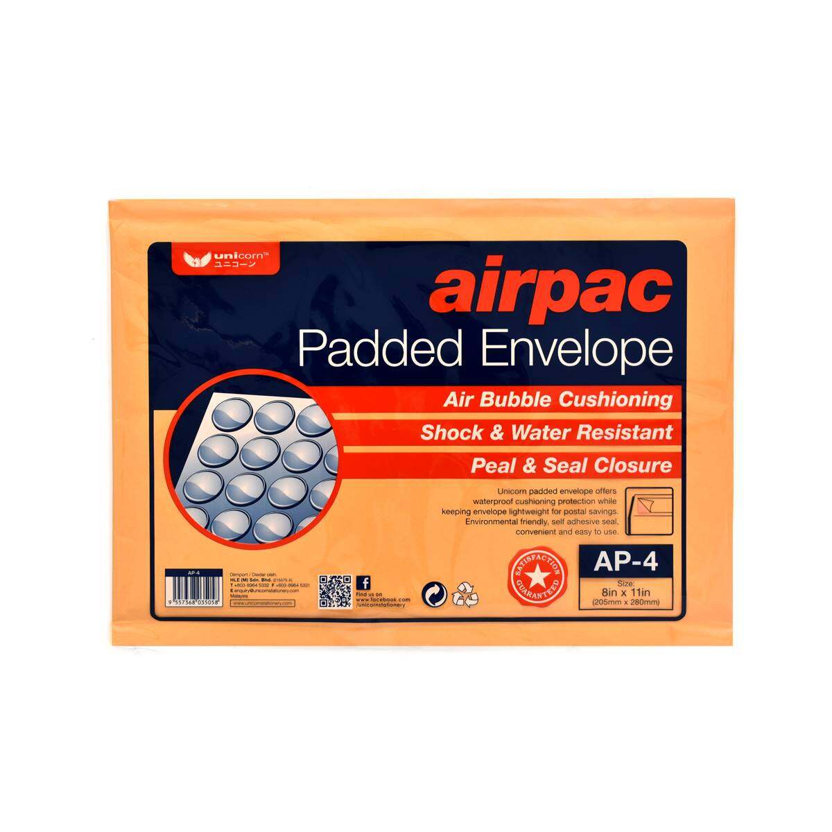 Unicorn Airpac Brown Air Bubble Padded Envelope | Lazada