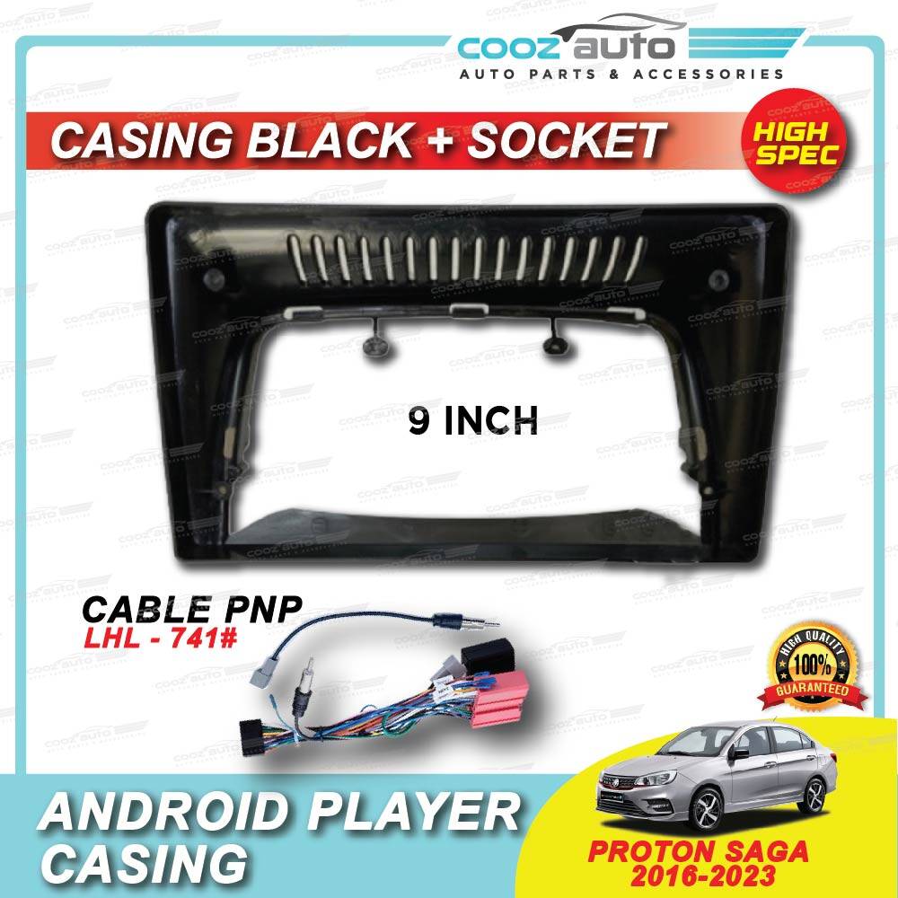 Proton Saga 2019 - 2021 VVT Facelift Android Player Casing Frame Radio ...