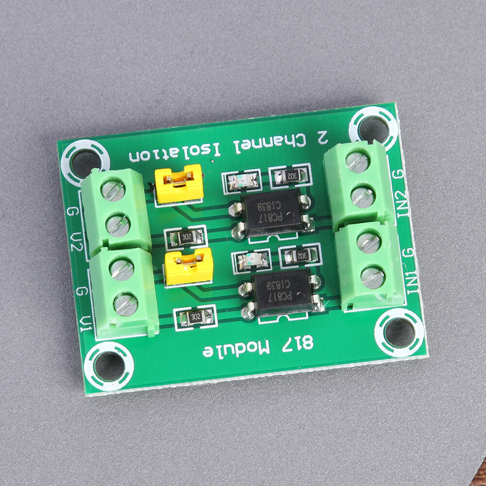 2 Way Voltage Converter Isolation Board Optocoupler Driver ...