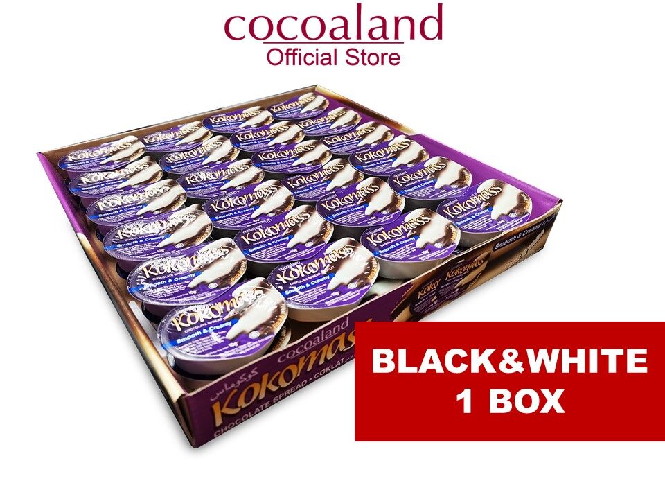 Kokomass Chocolate Spread Black & White 48pcs | Lazada