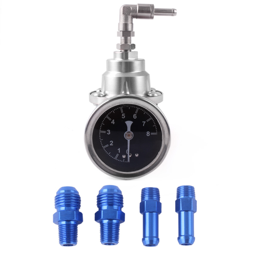 🚘[High Quality]Universal 160psi Aluminum Auto Fuel Pressure Regulator ...