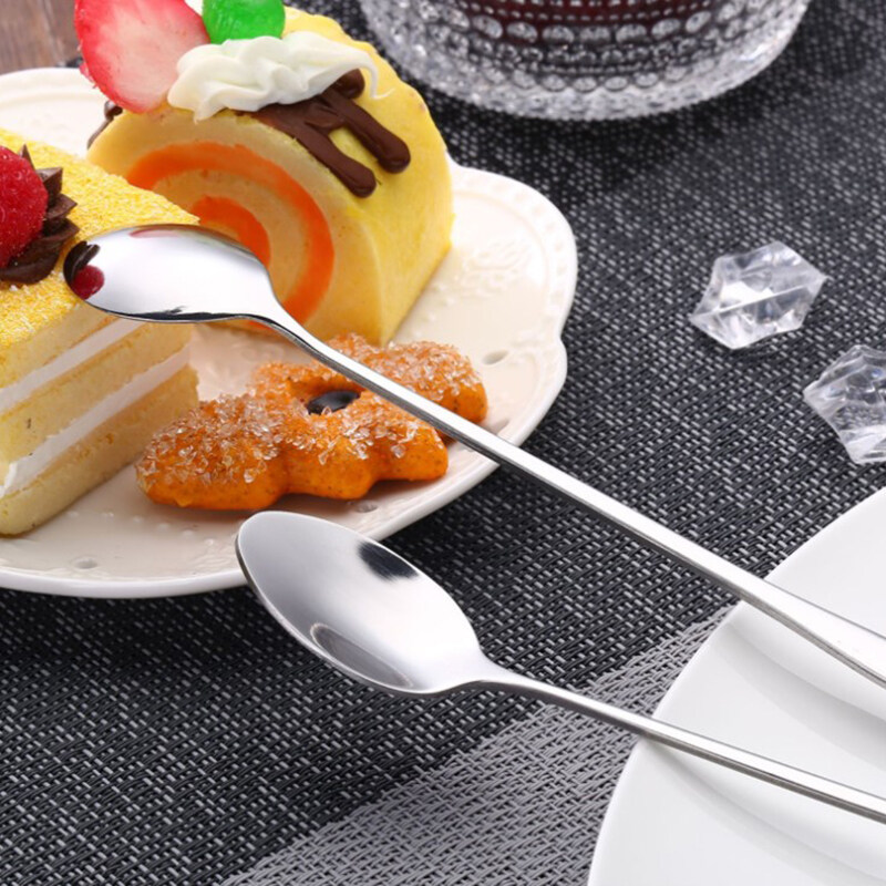 [Buy 3 get 5%]1pc creative stainless steel long handle coffee spoon ...