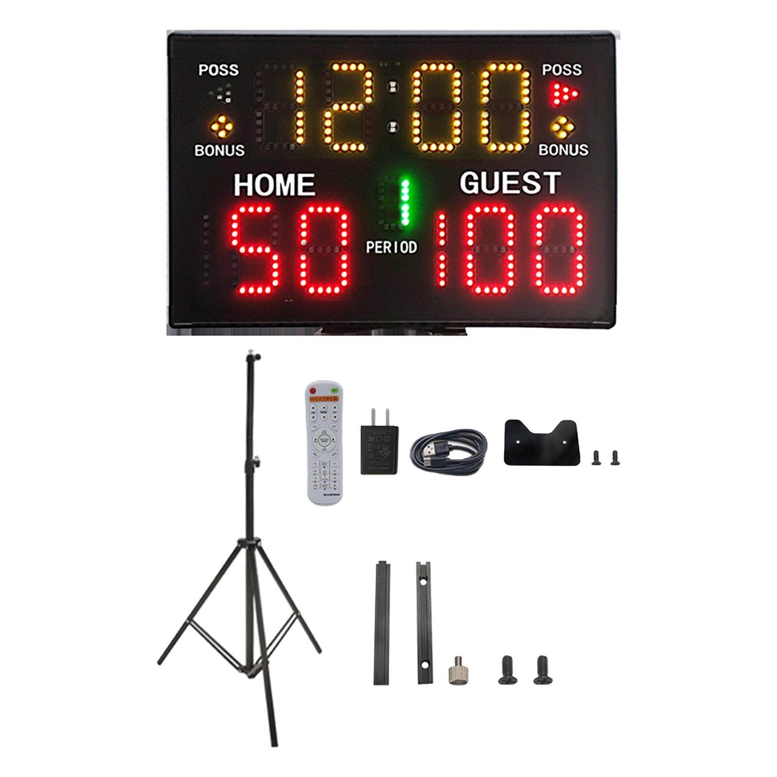 Flameer Digital Scoreboard 2.4G Remote Control 21M Visual Distance for ...