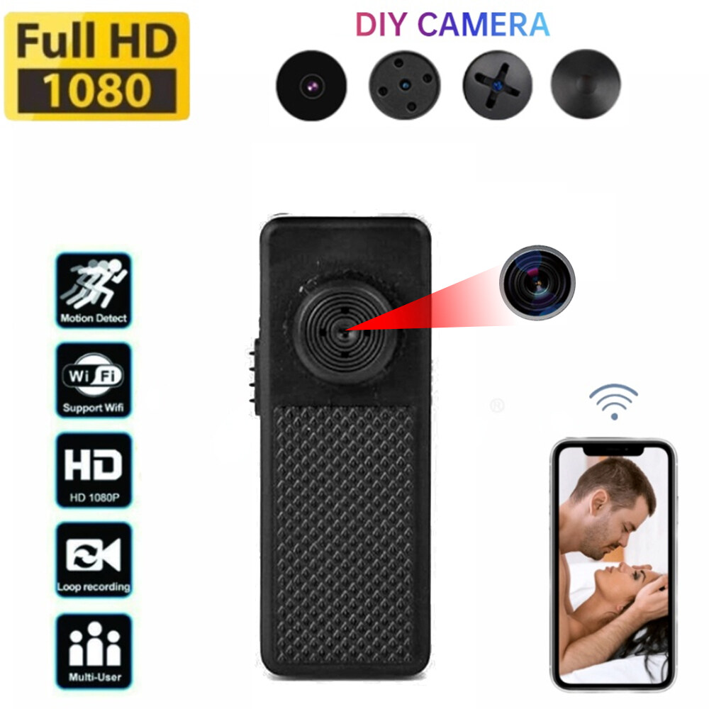 กล้อง IP กล้อง WiFi Mini Full HD,กล้อง4K ขนาดเล็ก P2P /Ap ตรวจจับการ ...