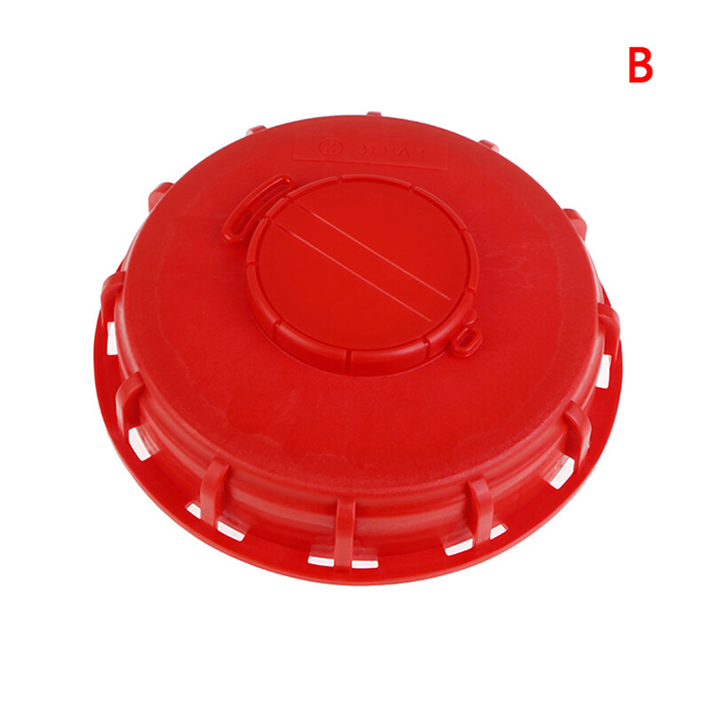 Red IBC Lid Water Liquid Storage IBC Tank Fitting Plastic Cover Cap ...