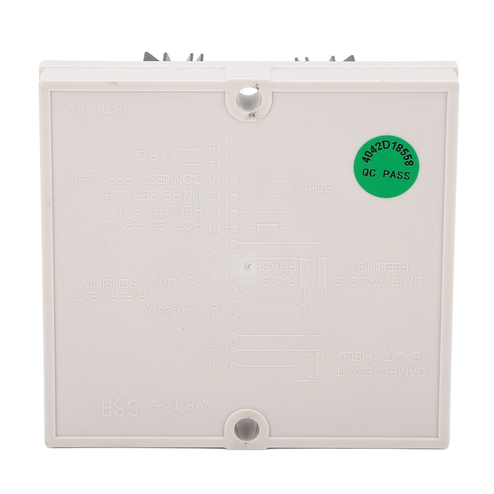 Excitation Regulator Board, Standard Single Phase Sensing Fully ...