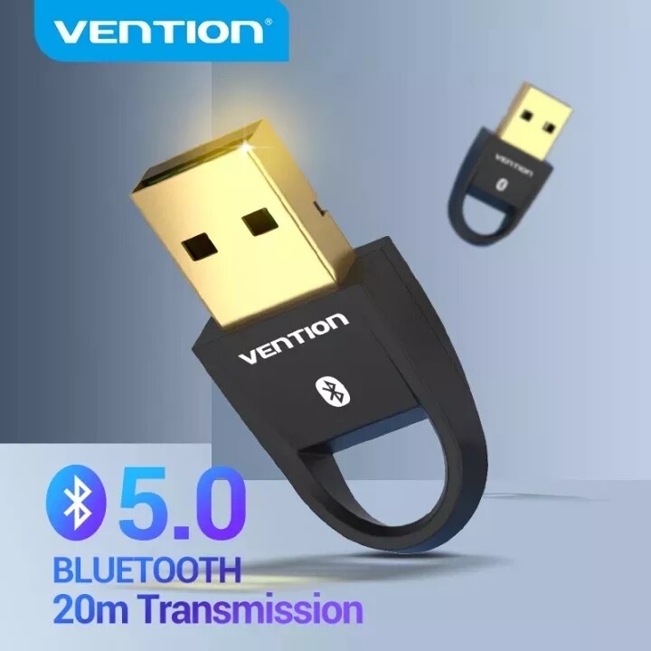 Vention Bluetooth 5.1 5.0 Dongle for Bluetooth USB Device Receiver ...